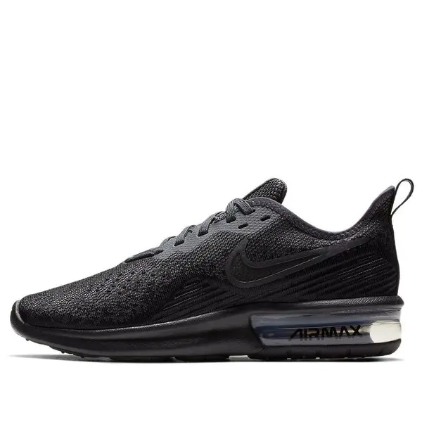 Nike Max Sequent 4 Low Top Sneakers - Black/anthracite