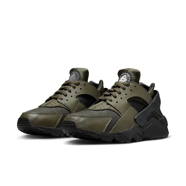 Nike Huarache Sneakers - Dark Olive/black