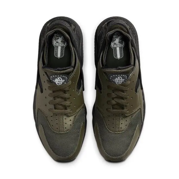 Nike Huarache Sneakers - Dark Olive/black