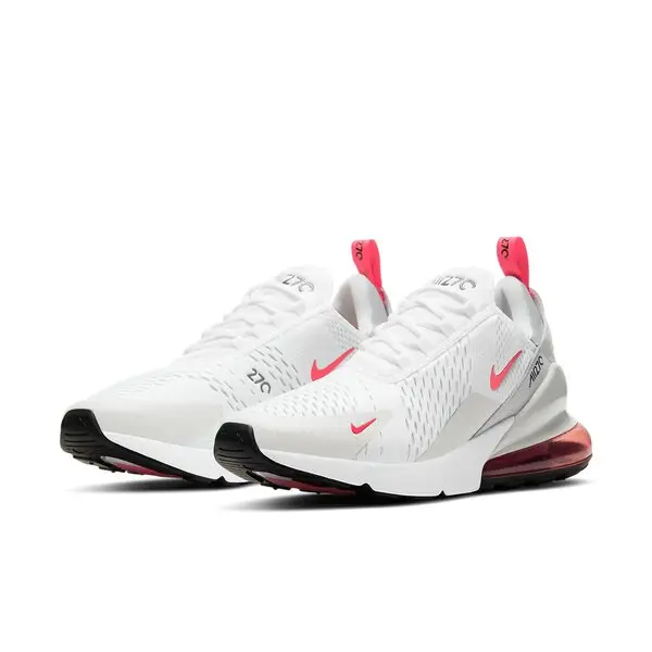 Nike Max 270 Athletic Sneakers - White/red/black