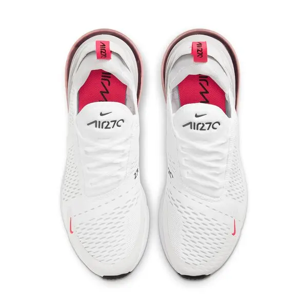 Nike Max 270 Athletic Sneakers - White/red/black