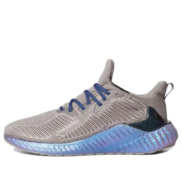 Adidas Alphaboost Iridescent Low Top Sneakers - Grey