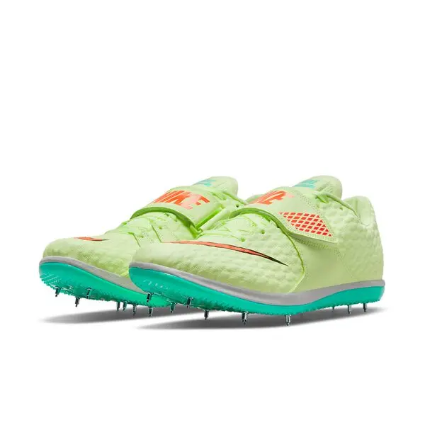 Nike High Jump Elite Athletic Spikes - Light Green