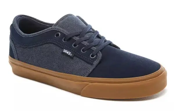 VANS Chukka Low Pro "denim - Blue/brown