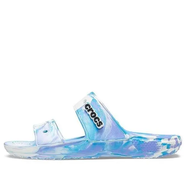 CROCS Classic Clog Marble Beach - White/blue