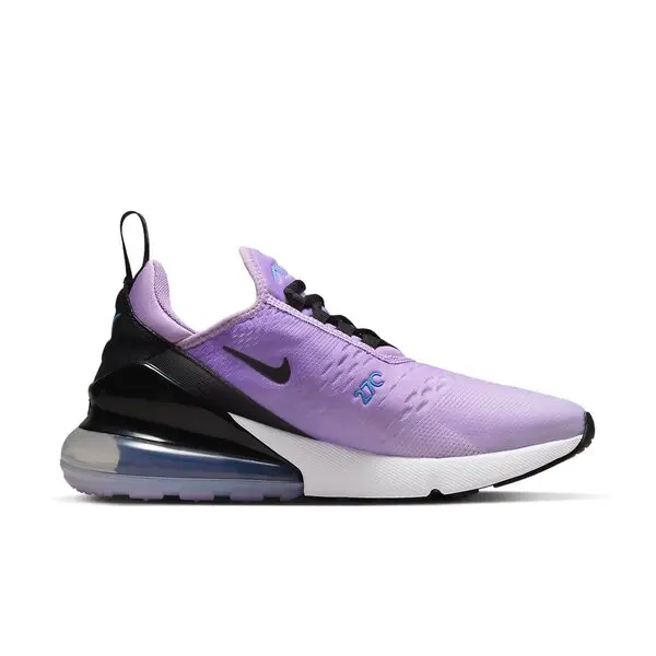 Nike Max 270 Athletic Sneakers - Purple/black