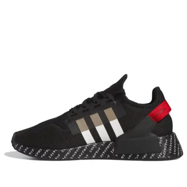 Adidas Nmd_r1 V2 Sneakers - Core Black/cloud White/red