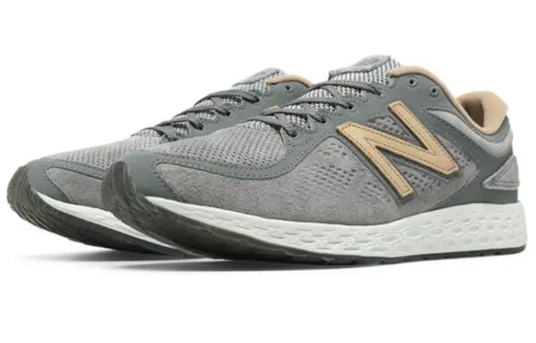 NEW BALANCE Fresh Foam Zante Suede Athletic Sneakers - Grey