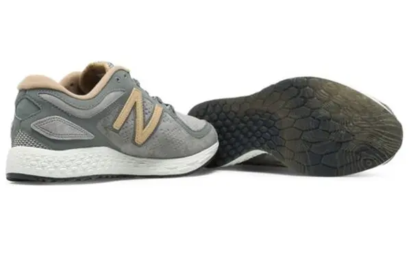 NEW BALANCE Fresh Foam Zante Suede Athletic Sneakers - Grey