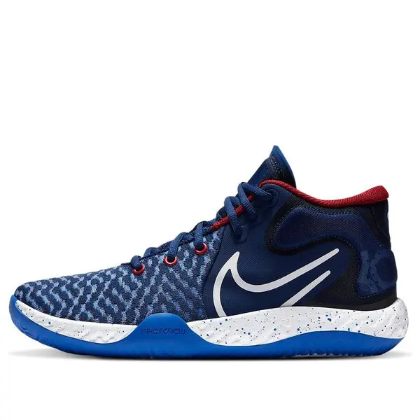Nike Kd Trey 5 Viii High Top Basketball Sneakers - Blue/white