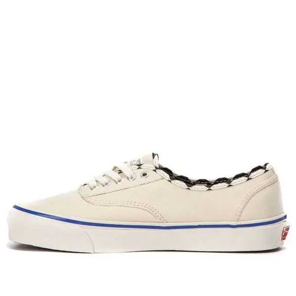 VANS Og Authentic Lx "inside Out Checkerboard" Sneakers - White/black/blue