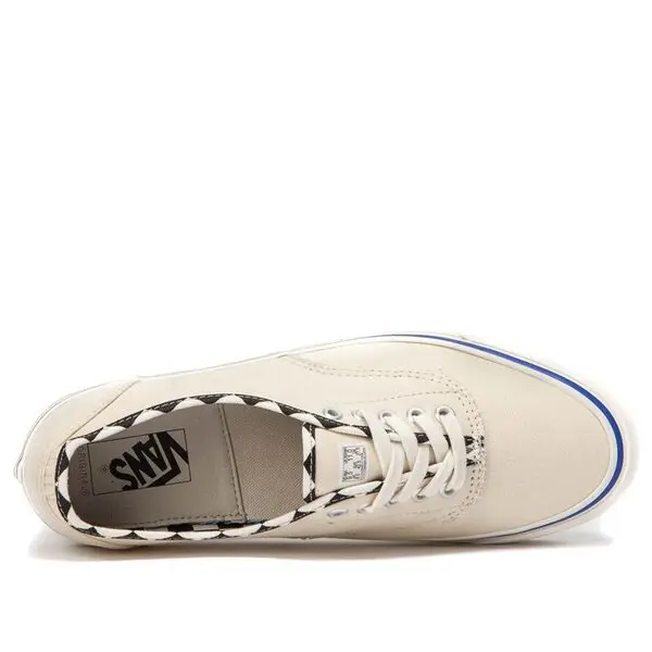 VANS Og Authentic Lx "inside Out Checkerboard" Sneakers - White/black/blue