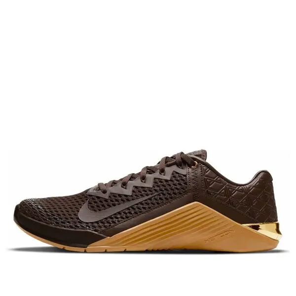 Nike Metcon 6 Premium "baroque " Sneakers - Brown