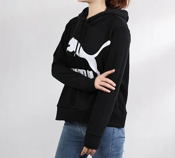PUMA Classics Logo Fleece Hoodie