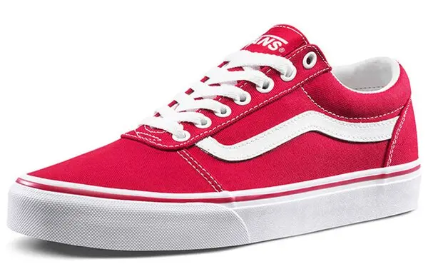 VANS Ward Low Top Sneakers - Red
