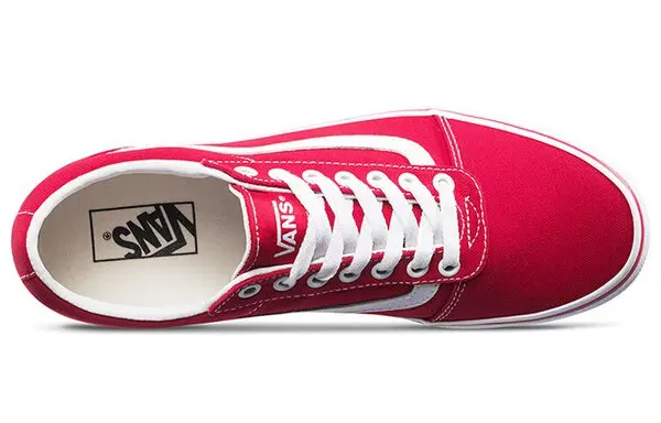 VANS Ward Low Top Sneakers - Red