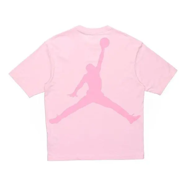 JORDAN Casual Sports Breathable Short Sleeve T-shirt - Pink