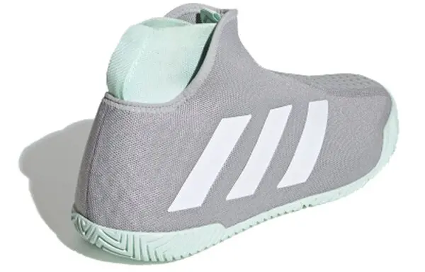 Adidas Stycon Laceless Hc High Top Sneakers - Grey/green