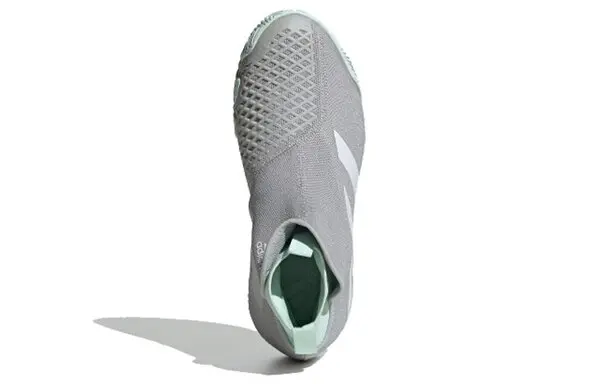 Adidas Stycon Laceless Hc High Top Sneakers - Grey/green