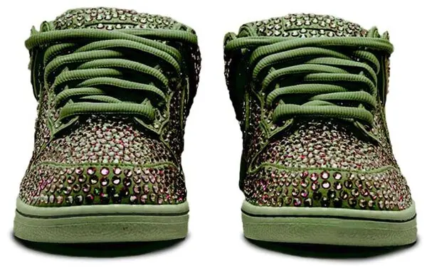 Nike Cactus Plant Flea Market X Swarovski X Dunk Low "spiral Sage