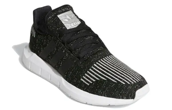 Adidas Swift Run Athletic Sneakers - Black