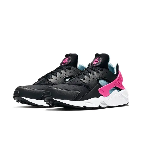 Nike Huarache Run "south Beach" Sneakers - Black
