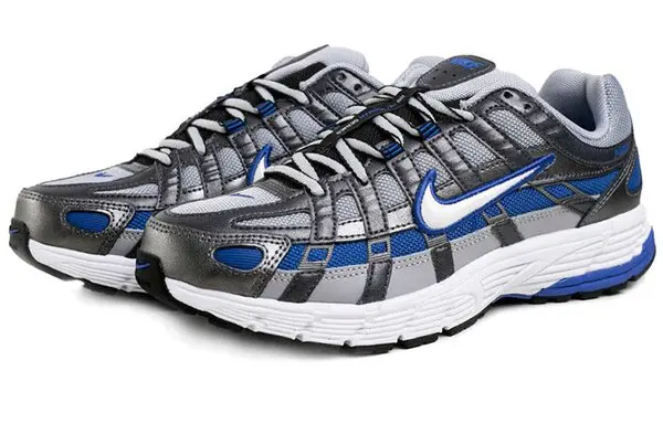 Nike P-6000 Sneakers - Gray/blue/white