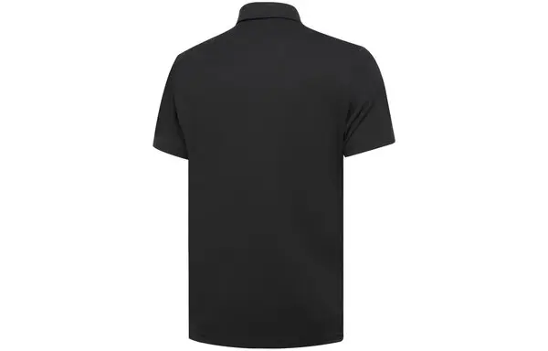 LI-NING Logo Training Polo Shirt - Black