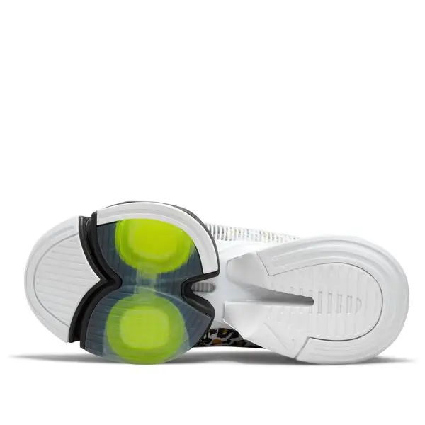 Nike Zoom Superrep 2 Leopard Print Athletic Sneakers - White/volt/chutney
