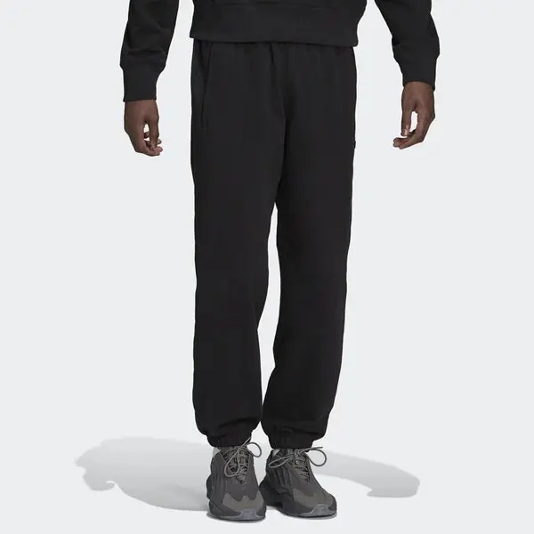 Adidas Originals Solid Color Pants Waist Bundle Feet Sports Pants/trousers/joggers Black - Multi-color