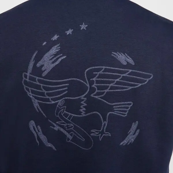 Nike Fleece Pullover Hoodie - Navy