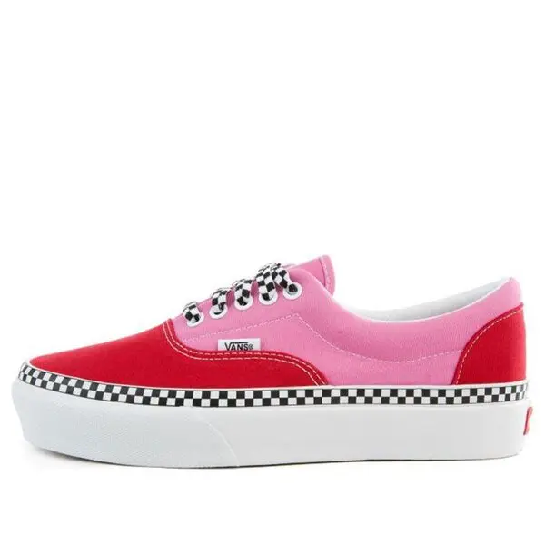 VANS Era Platform '2-tone' Sneakers - Pinkred
