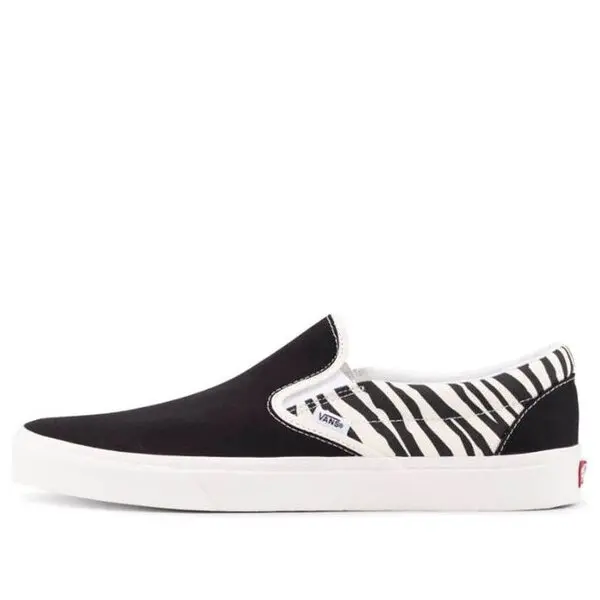 VANS Classic Slip-on "mismatch Zebra Camo - Green