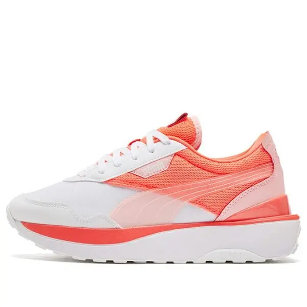 PUMA Cruise Rider Ocean Road Sneaker - White/red