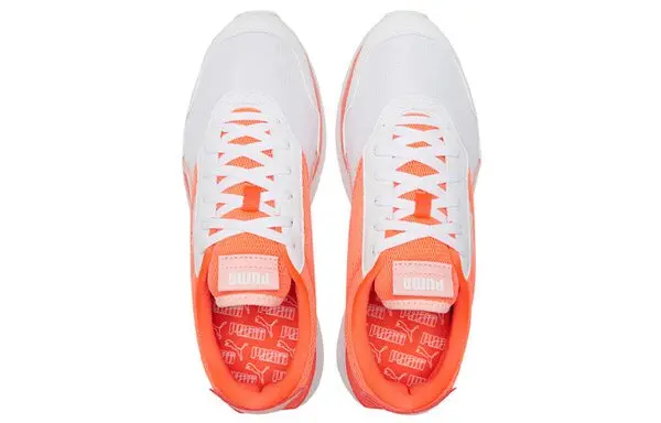 PUMA Cruise Rider Ocean Road Sneaker - White/red
