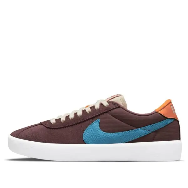 Nike Bruin React Sb Sneakers - Brown/blue/orange