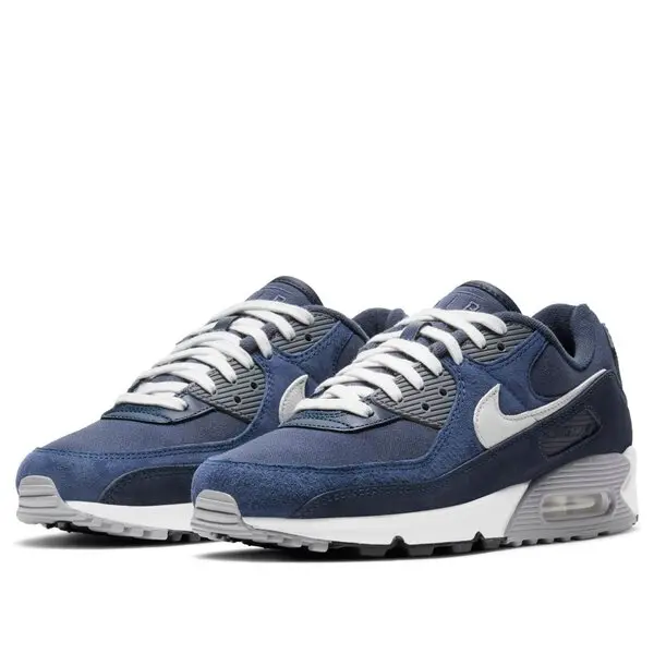 Nike Max 90 Premium Sneakers - White/blue/gray
