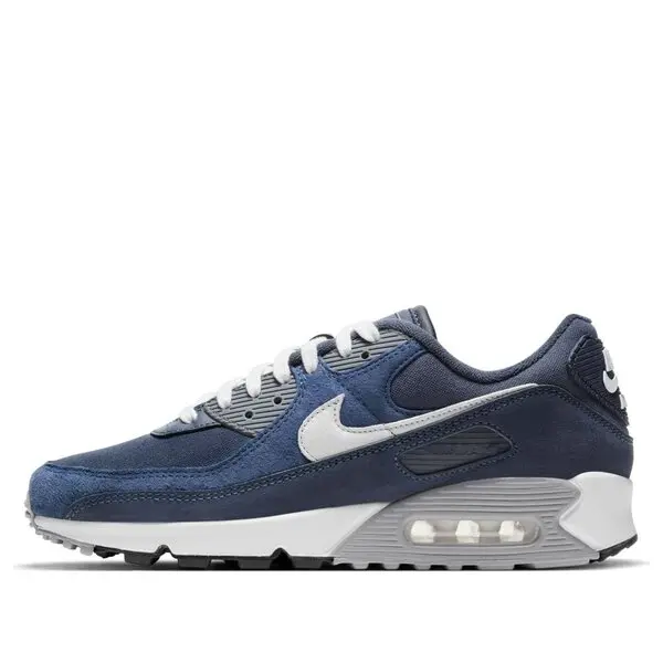 Nike Max 90 Premium Sneakers - White/blue/gray