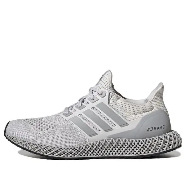 Adidas Ultra 4d "dash Halo Silver" Sneakers - Grey