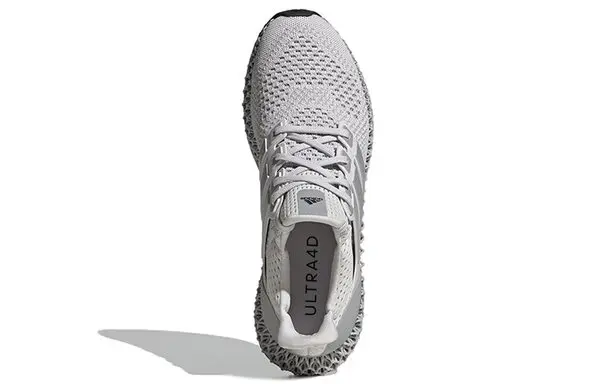 Adidas Ultra 4d "dash Halo Silver" Sneakers - Grey
