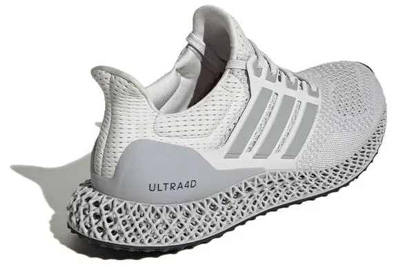 Adidas Ultra 4d "dash Halo Silver" Sneakers - Grey