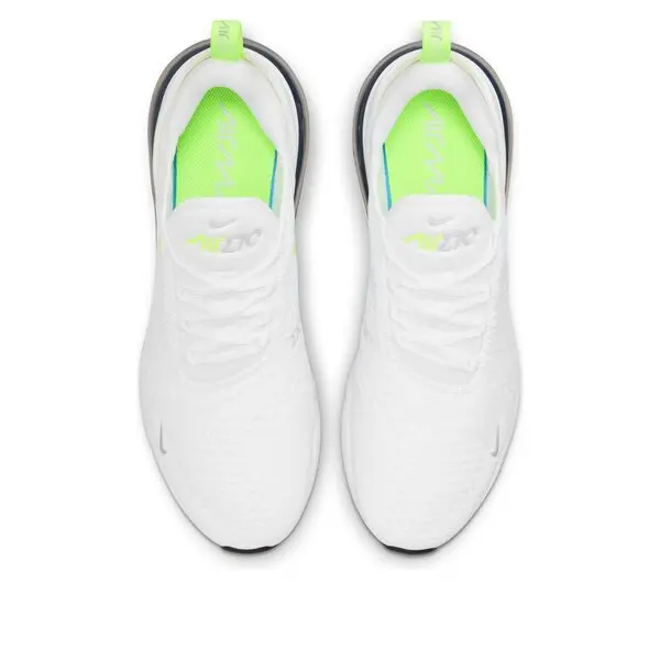 Nike Max 270 Athletic Sneakers - White/green