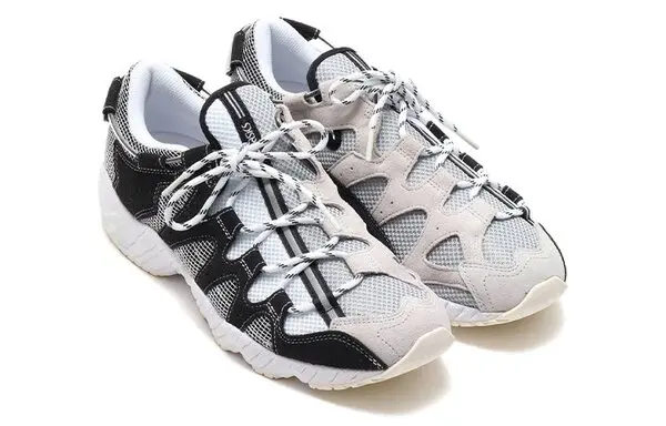 Asics X Monkeytime Gel Mai "black" Sneakers - Black/white/grey