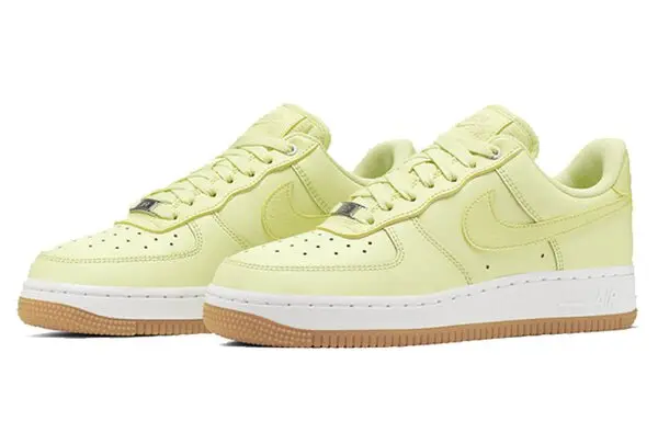 Nike Force 1 Low Premium Sneakers - Yellow
