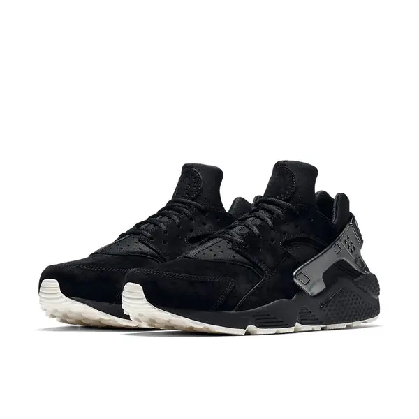 Nike Huarache Premium 'metallic Silver' Sneakers - Black/silver