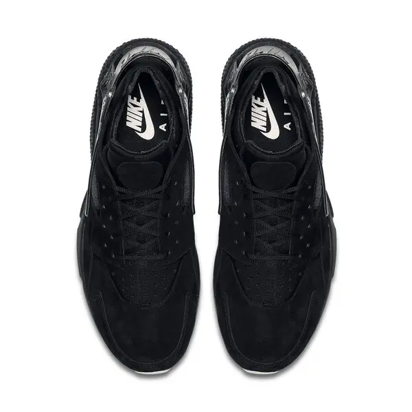 Nike Huarache Premium 'metallic Silver' Sneakers - Black/silver