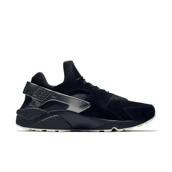 Nike Huarache Premium 'metallic Silver' Sneakers - Black/silver