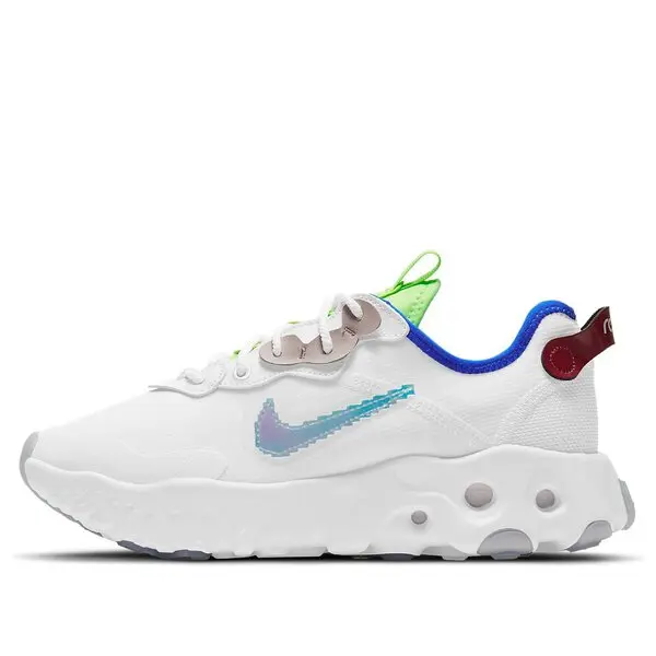 Nike React Art3mis Se "pixel Swoosh" Sneakers - Whitegreen