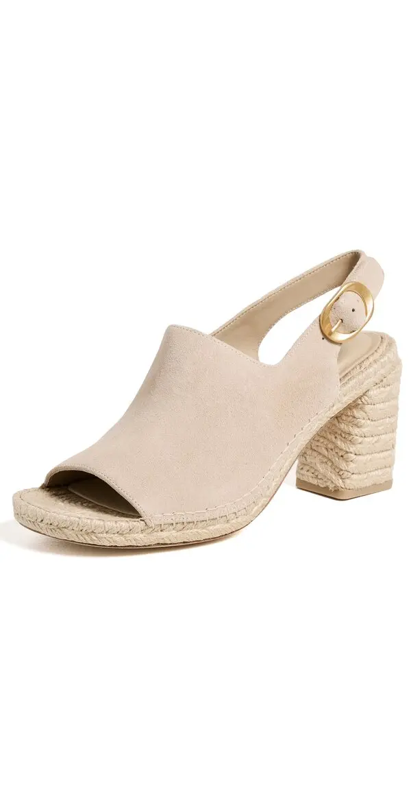 Rag & Bone Gigi Suede Espadrille Block Heel Sandals - Icmsd