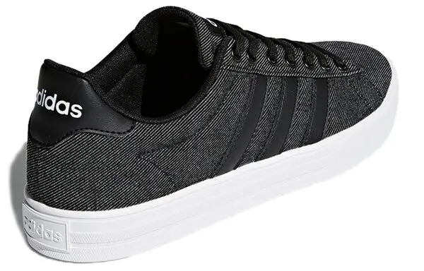 Adidas Daily 2.0 Denim Low-top Sneakers - Black